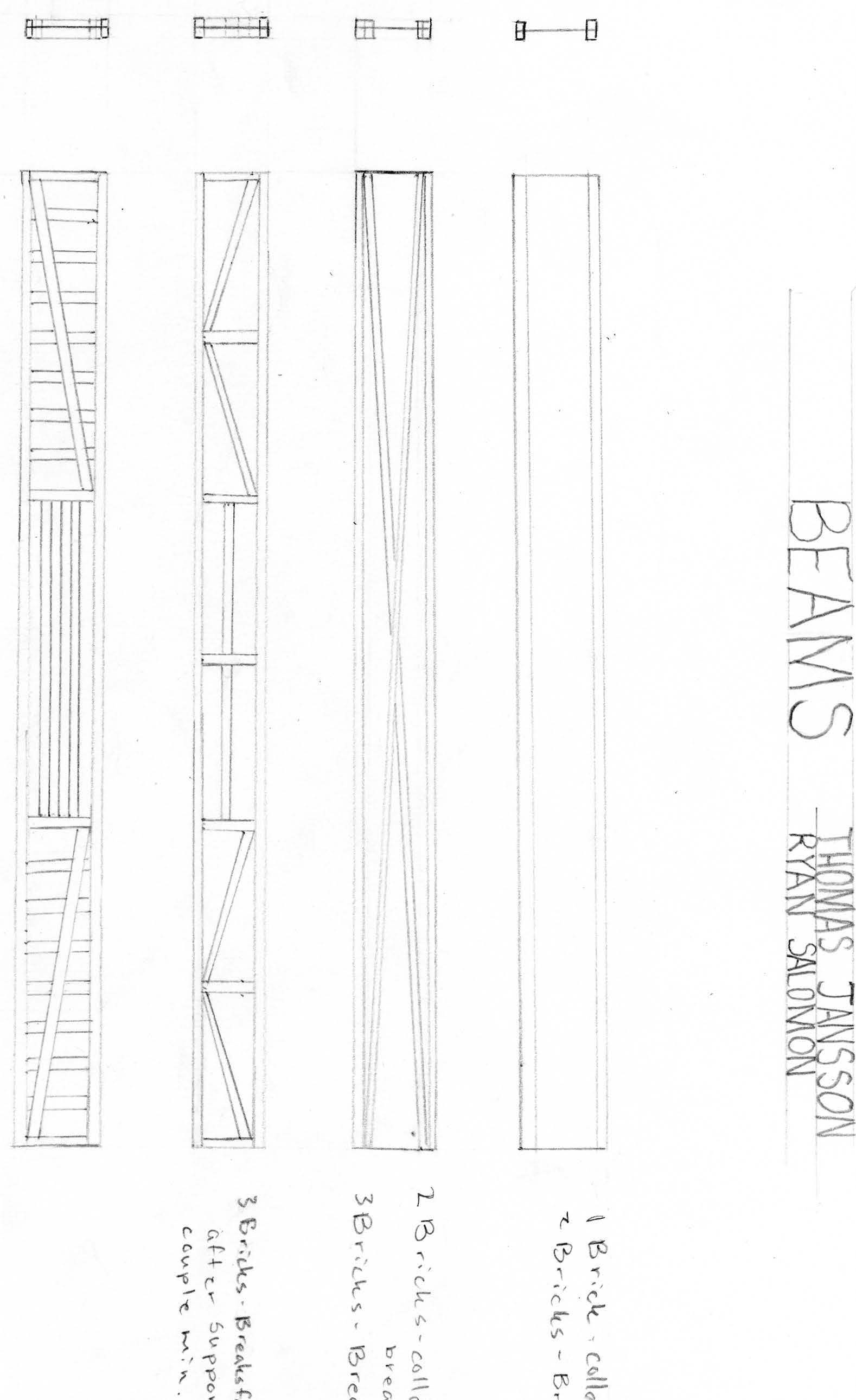 Materials and Design Beam Hand Drawing 2 – Ryan Salomon